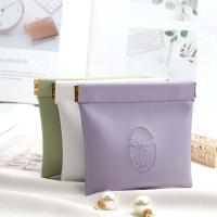 China Custom Emboss Printed PU Leather Jewelry Pouch for Necklace Bracelet Storage 20x15cm for sale