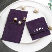 China Mini Twill Cotton Flap Envelope Jewelry Pouch for Necklace Bracelet Ring Earring Packing 10x8cm for sale