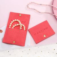 China Microfiber Jewelry Envelope Pouch Reusable Luxury Bracelet Necklace Ring Bag 10x15cm for sale