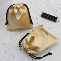 China Mini Drawstring Satin Pouch for Gift Rings Jewelry Storage 2x3 inch for sale