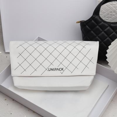 China Custom Logo Thick Satin Envelope Dust Bag Wallet Pouch 20x15cm for sale