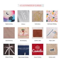 China Custom Cotton Twill Drawstring Shopping Bag 10x12 inch for Shoes Clothes Packaging for sale