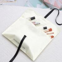 China Custom Logo Printed Satin Envelope Dust Bag 30x40cm for Wig Wallet Bundle Pouch for sale