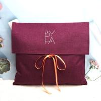 China Custom Cotton Canvas Envelope Dust Bag 16x18 inch for Handbag Gift Packaging for sale
