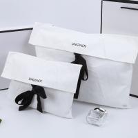 China Custom Cotton Linen Envelope Dust Bag 8x10 Inch with Flap for Gift Pouch Packaging for sale