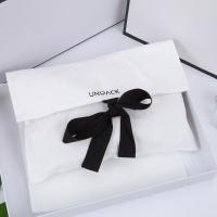 China Custom Cotton Linen Envelope Dust Bag 8x10 Inch with Flap for Gift Pouch Packaging for sale