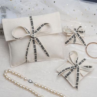 China Custom Cotton Muslin Envelope Dust Bag 4x6 Inch for Baby Clothes Gift Packaging for sale