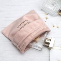 China Custom Logo Velvet Drawstring Pouch 12x14 cm for Jewelry Watch Gift Packaging for sale