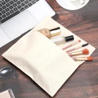 China Custom Printed Reusable Cotton Canvas Envelope Bag Natural Cotton Dust Bag 40x50cm for sale