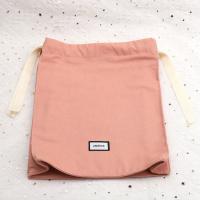 China Square Canvas Drawstring Cosmetic Custom Dust Bag Custom Logo Printed for sale