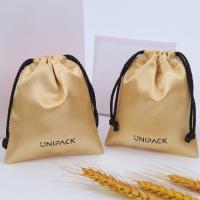 China Custom Satin Drawstring Dust Bag 8x10 for Jewelry Cosmetics Hair Wig Storage for sale