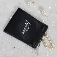 China Customized Pu Leather Zipper Bag Waterproof Screen Printing Logo 4x6 Inch Pouch for sale