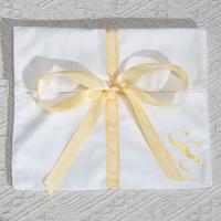 China Custom White Velvet Envelope Bag with Logo for Gift Packaging 8x10 Inch for sale