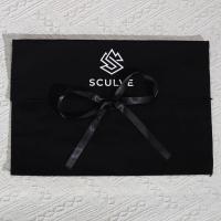 China Custom Cotton Twill Envelope Pouch 30x20 cm with Logo for Clothing Packaging for sale