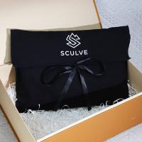 China Custom Cotton Twill Envelope Pouch 30x20 cm with Logo for Clothing Packaging for sale