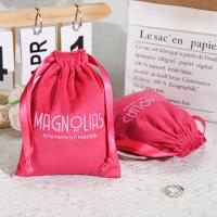 China Custom Logo Velvet Drawstring Gift Pouch 10x15cm for Jewelry Perfume Candle Packaging for sale
