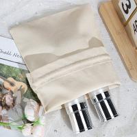 China Custom Cotton Linen Drawstring Pouch 10x15cm Eco Friendly Jewelry Dust Bag with Screen Logo for sale