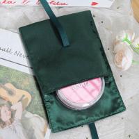 China Personalized Suede Envelope Gift Bag With Logo High End Suede Flap Packaging Pouch for sale
