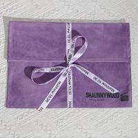 China Custom Suede Envelope Gift Bag 35x30cm with Logo High End Flap Packaging Pouch for sale
