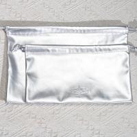 China Custom Pu Leather Drawstring Pouch For Cosmetic Perfume Waterproof Pu Leather Drawstring Bag for sale