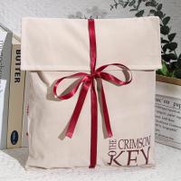 China Custom Velvet Envelope Storage Bag 35x30 cm with Tie Closure for Cosmetic Mirror Wig Packing for sale