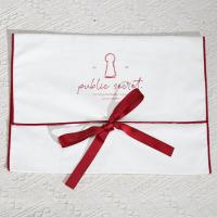 China Custom Cotton Twill Envelope Pouch 40x30cm Eco-Friendly Luxury Garment Storage Bag for sale