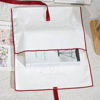 China Custom Cotton Twill Envelope Pouch 40x30cm Eco-Friendly Luxury Garment Storage Bag for sale