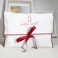 China Custom Cotton Twill Envelope Pouch 40x30cm Eco-Friendly Luxury Garment Storage Bag for sale