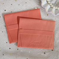 China Orange Velvet Jewelry Pouch 12x10 cm with Emboss Logo Custom Suede Gift Envelope Bag for sale