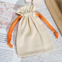 China Custom Cotton Twill Drawstring Dust Pouch 20x30cm for Shoes Clothing Storage for sale