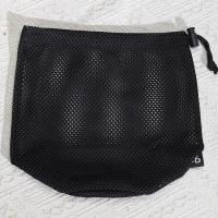 China Custom Cotton Drawstring Pouch 15x15x20 cm Eco Friendly Gift Bag for Bottle Skincare Storage for sale