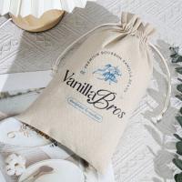 China Organic Jute Coffee Beans Candle Drawstring Storage Bag Customized Jute Drawstring Dust Pouch for sale