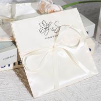 China Custom Logo Printed Satin Envelope Dust Bag 30x40cm for Wig Wallet Bundle Pouch for sale
