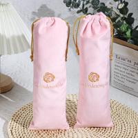 China High Quality Velvet Perfume Jewelry Candle Packing Bag With Logo Customized Velvet Drawstring Gift Pouch for sale