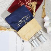 China High Quality Velvet Perfume Jewelry Candle Packing Bag With Logo Customized Velvet Drawstring Gift Pouch for sale
