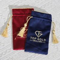 China High Quality Velvet Perfume Jewelry Candle Packing Bag With Logo Customized Velvet Drawstring Gift Pouch for sale