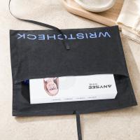 China Reusable Fabric Flap Packaging Pouch with Bow Ribbon Custom Branding for Fashion Accessories Event Gifts Wholesale OEM for sale