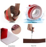 China Door Weather Strips Door Bottom Seal Clear Silicone Draft Silicone Strip For Sealing for sale