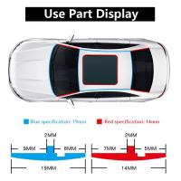 China Car Door Weatherstrip Front Rear Windshield Edge Sealing Strips Sticker Car Roof Protector Seal for sale