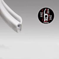 China Anti Noise U Shape PVC Edge Trim Car Door Edge Protecting Pinchweld Rubber Trim Seal Strip for sale