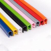 China Anti Noise U Shape PVC Edge Trim Car Door Edge Protecting Pinchweld Rubber Trim Seal Strip for sale