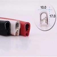 China Anti Noise U Shape PVC Edge Trim Car Door Edge Protecting Pinchweld Rubber Trim Seal Strip for sale