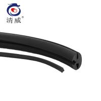 China Excellent UV Resistance EPDM D Seal With 300% Elongation At Break And Ozone Resistance for sale