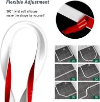 China 0.4 Inches Width Rubber Seal Strip For Car Door Package Includes 1 X Strip for sale