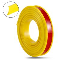 China Silicone Door Bottom Strip for Soundproofing 0.2 Inches Thickness for sale
