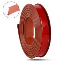 China Silicone Door Bottom Strip for Soundproofing 0.2 Inches Thickness for sale