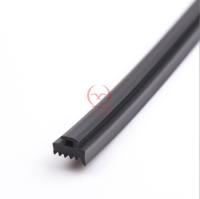 China Temperature Resistant -40°F To 248°F Rubber Seal Strip For Heavy Duty 0.4in for sale