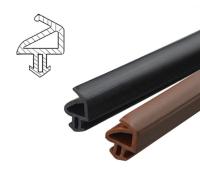 China EPDM Rubber Weather Seal Strip 1 Inch Width Suitable For Harsh Temperature Conditions for sale