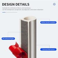 China Temperature Range -40°F To 248°F EPDM Rubber Weather Seal Strip Package Includes 1 Roll for sale