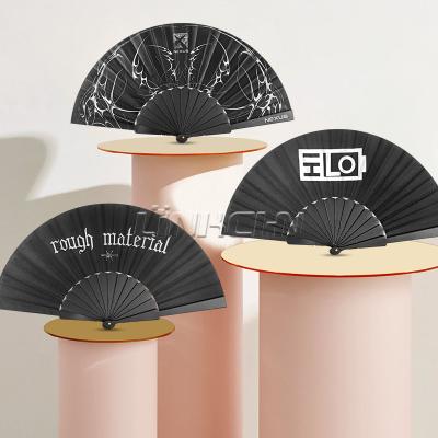 China Custom 23cm PVC Plastic Hand Fan 60g Lightweight for Home Decoration Business Gifts and Easter Events for sale